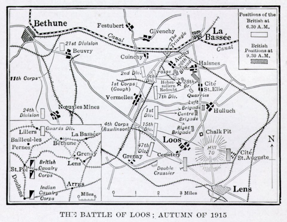Battle of Loos,my ancestor was killed in action age 23.Leonard Hales ...